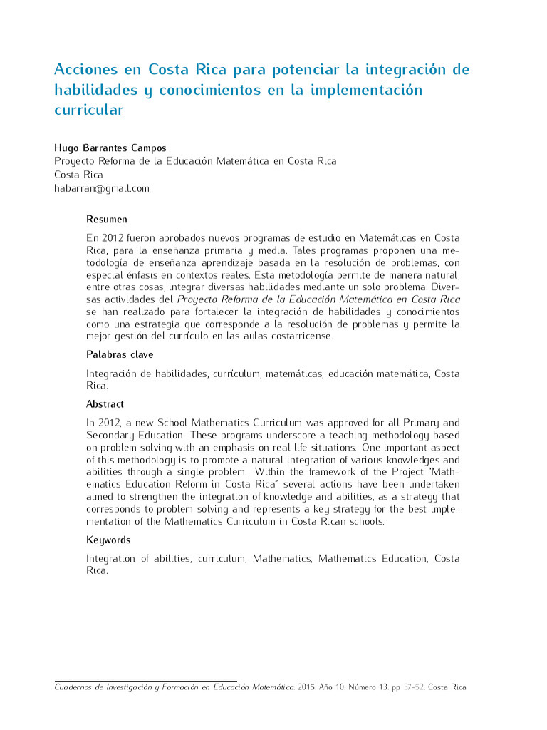 Texto Del Artã Culo-41698-1-10-20150508 | PDF | Enseñando | Plan de ...