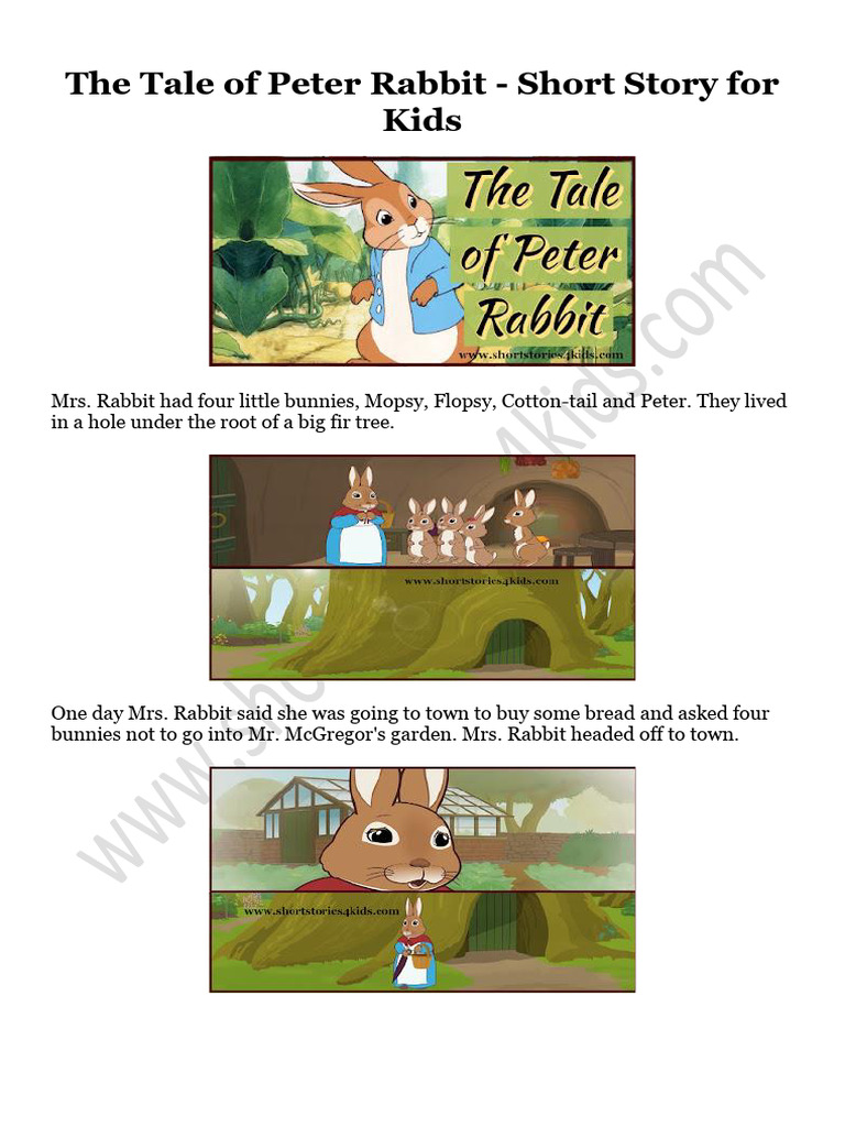 The Tale of Peter Rabbit | PDF