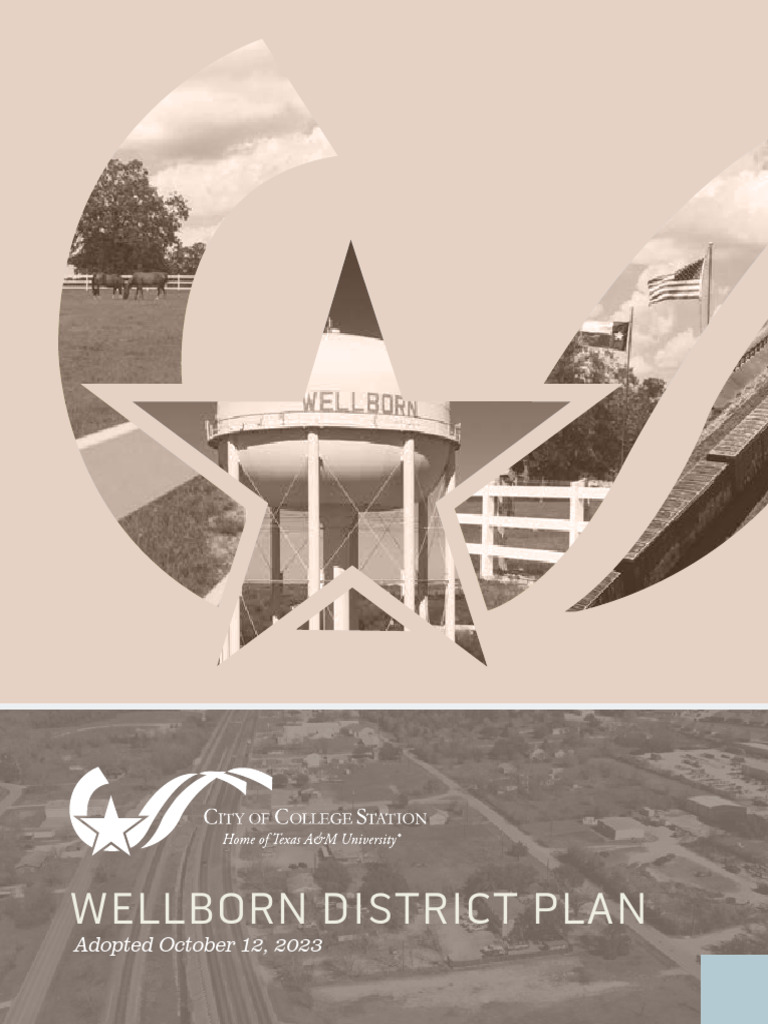 Wellborn District Plan | PDF | Zoning