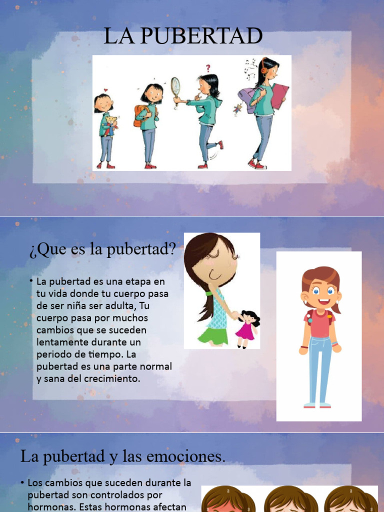 La Pubertad en Niñas | PDF