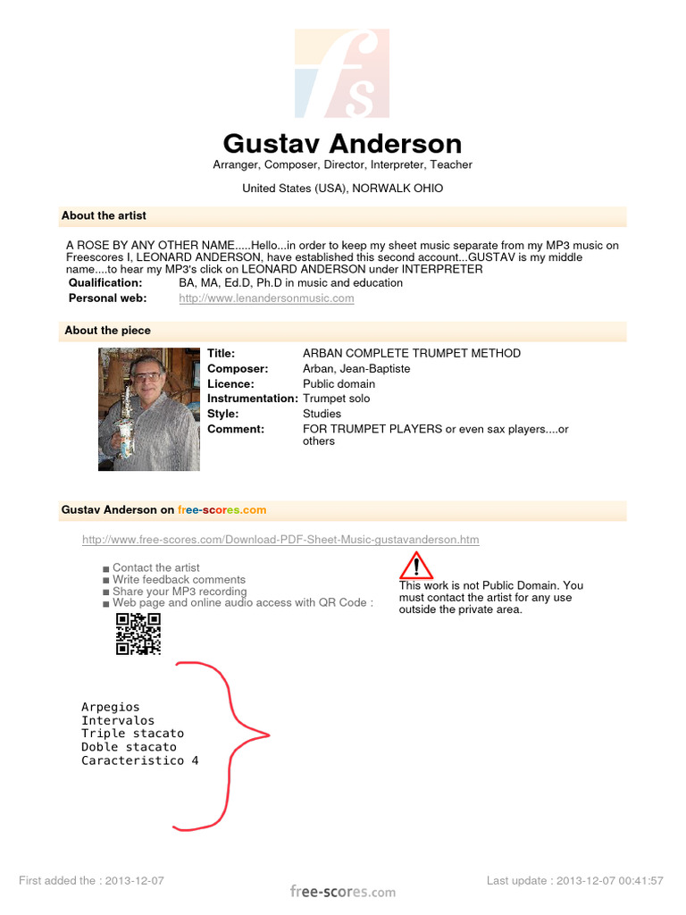 Arban's Metodo Completo | PDF | Art