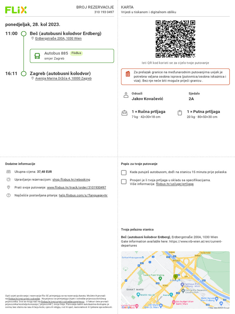 Flix bus Vienna | PDF