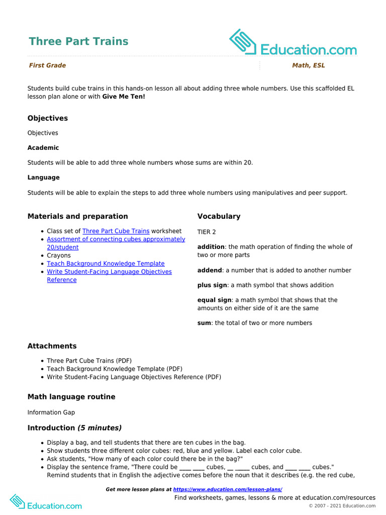 Usr Local Src Education Com Files Static Lesson Plans El Support Lesson Three 5794