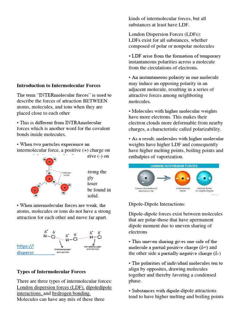 Gen Chem Ii Lectures | PDF | Intermolecular Force | Chemical Bond