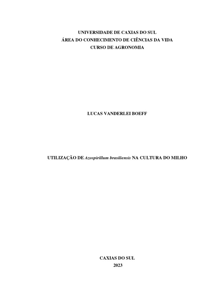 TCC2 - Lucas Vanderlei Boeff | PDF | Natureza