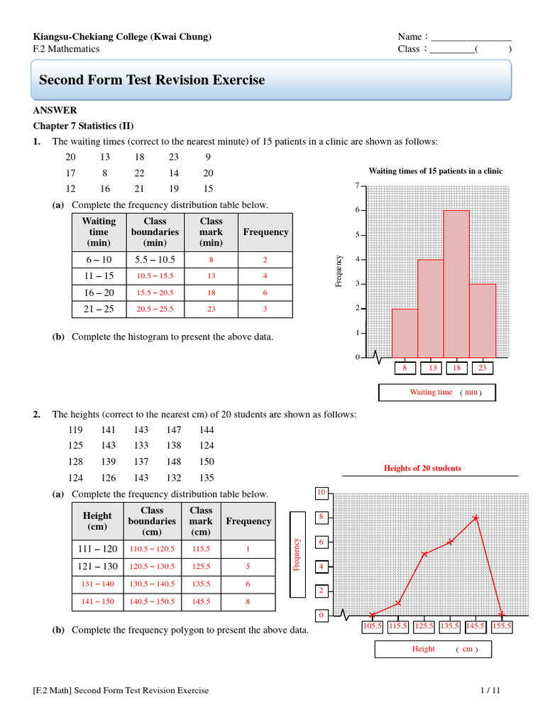 2223 F.2 FT2 Revison - E - Ans 2 | PDF | Percentile | Inequality ...