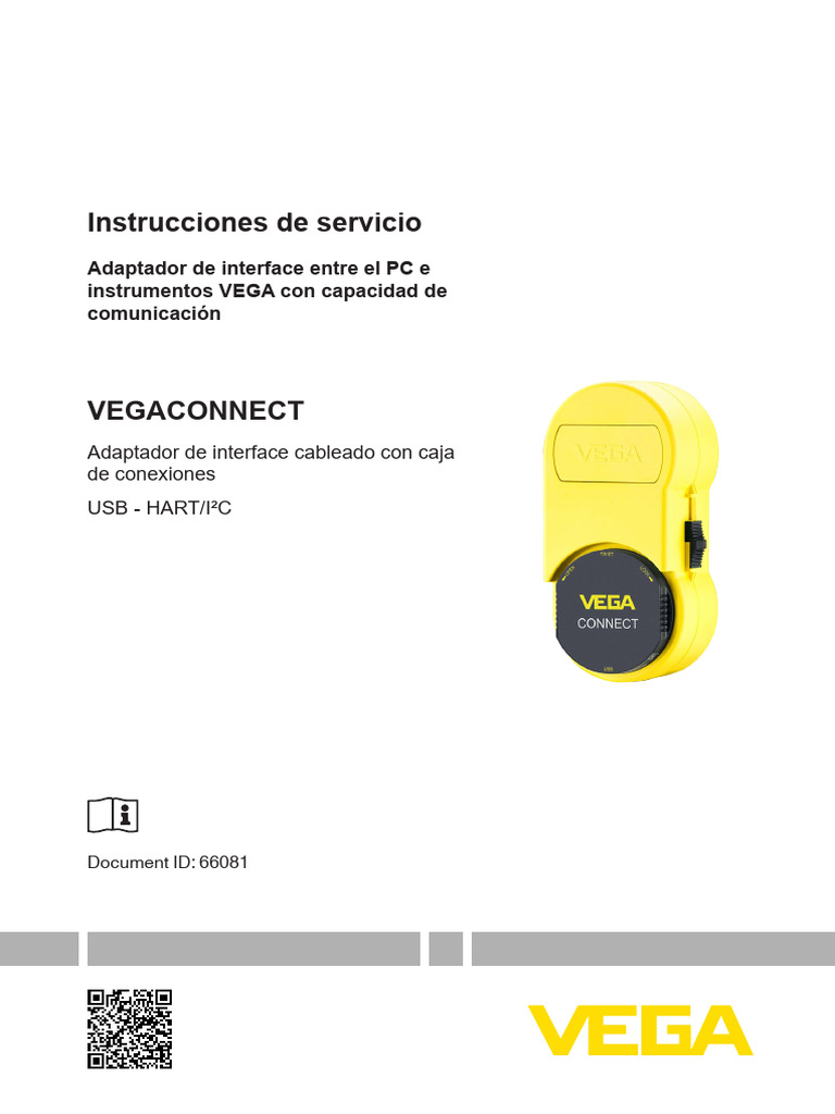 VEGACONNECT Adaptador | Descargar gratis PDF | USB | Software