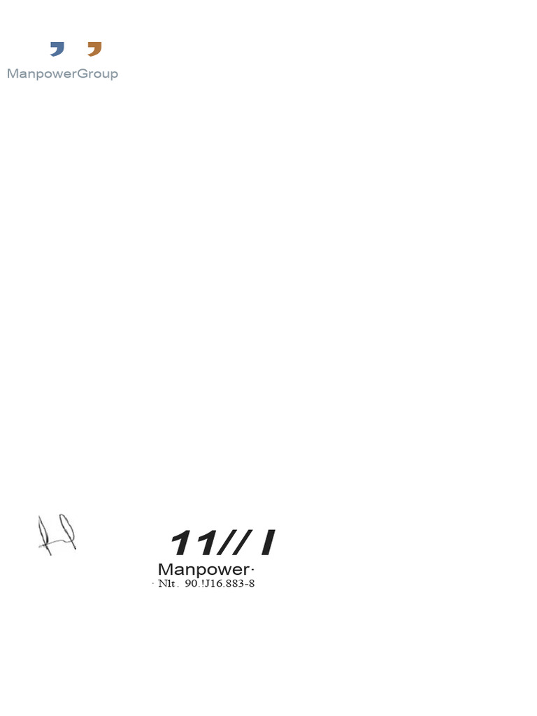 Manpower : Manpowergroup | PDF