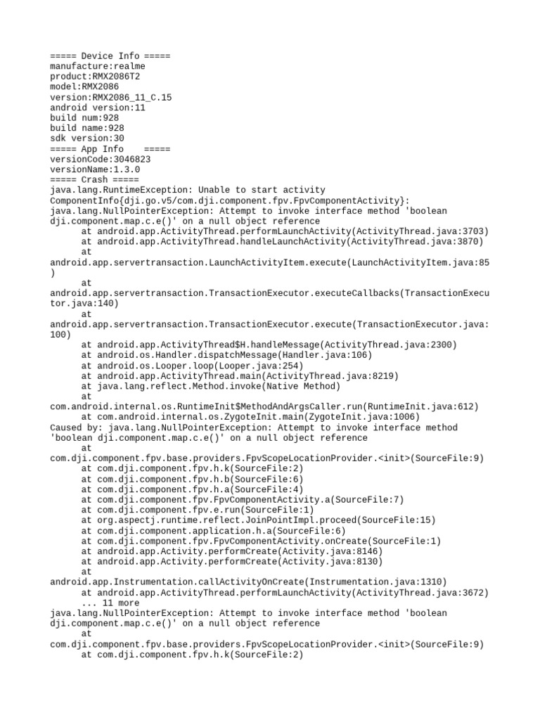 Crash 2023 05 18 08 23 11 | Download Free PDF | Java (Programming Language) | Android (Operating ...