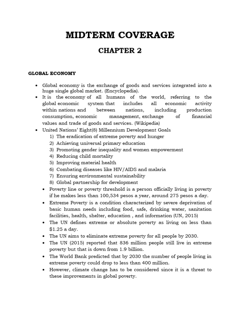 Global Economy, Economic Globalization, and Global Trade | PDF ...