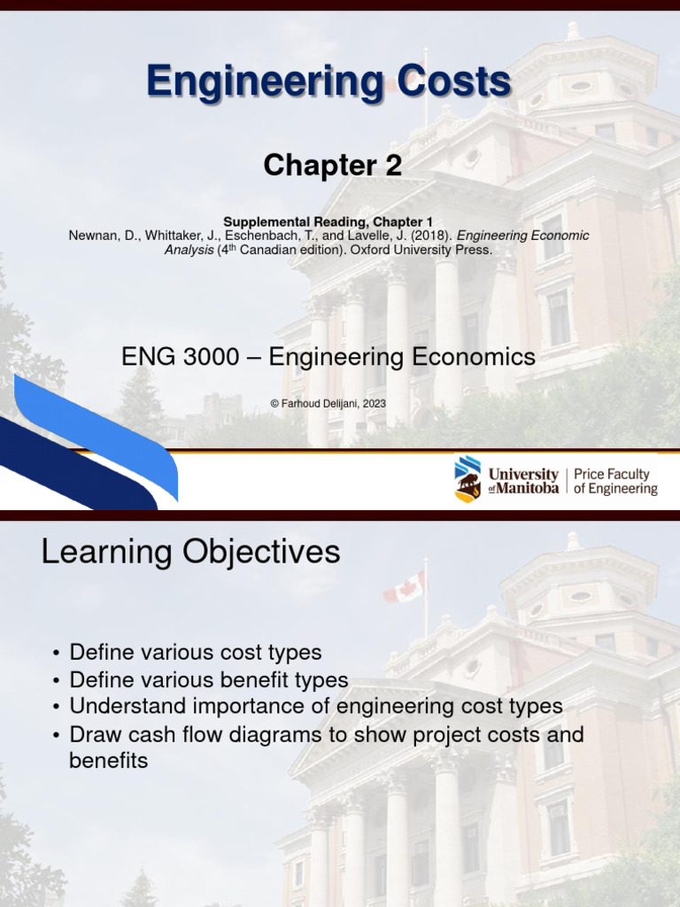 Chapter 2 Engineering Costs | PDF | Cost | Prices