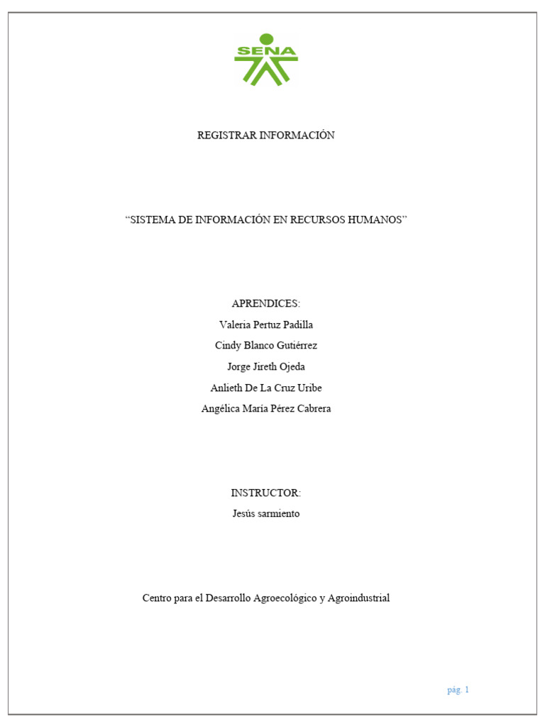 Sistemas de Informacion en Recursos Humanos. | PDF | Gestión de ... Sistemas de Informacion en Recursos Humanos. | PDF | Gestión de ...