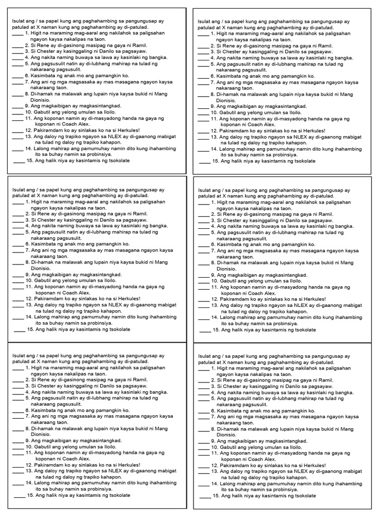 PAGHAHAMBING | PDF