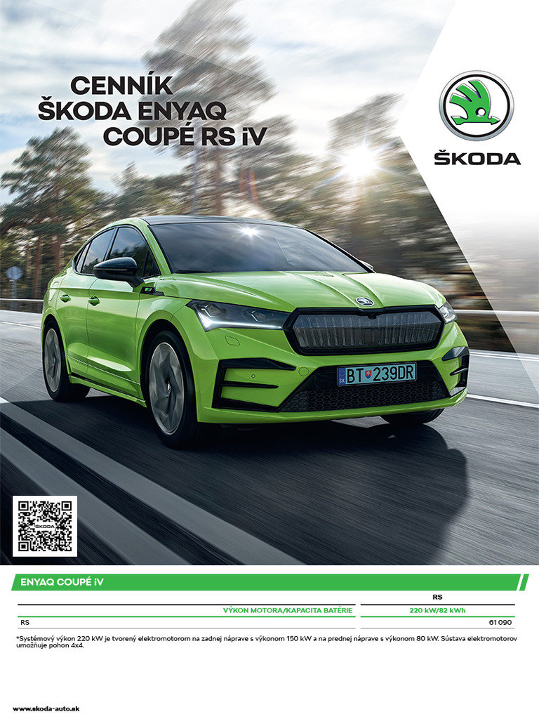 Skoda Enyaq Preisliste