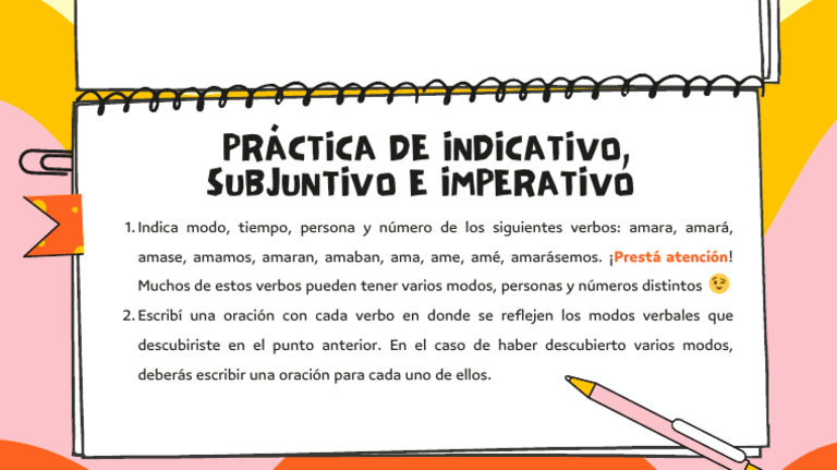 Práctica de Indicativo, Subjuntivo e Imperativo | PDF