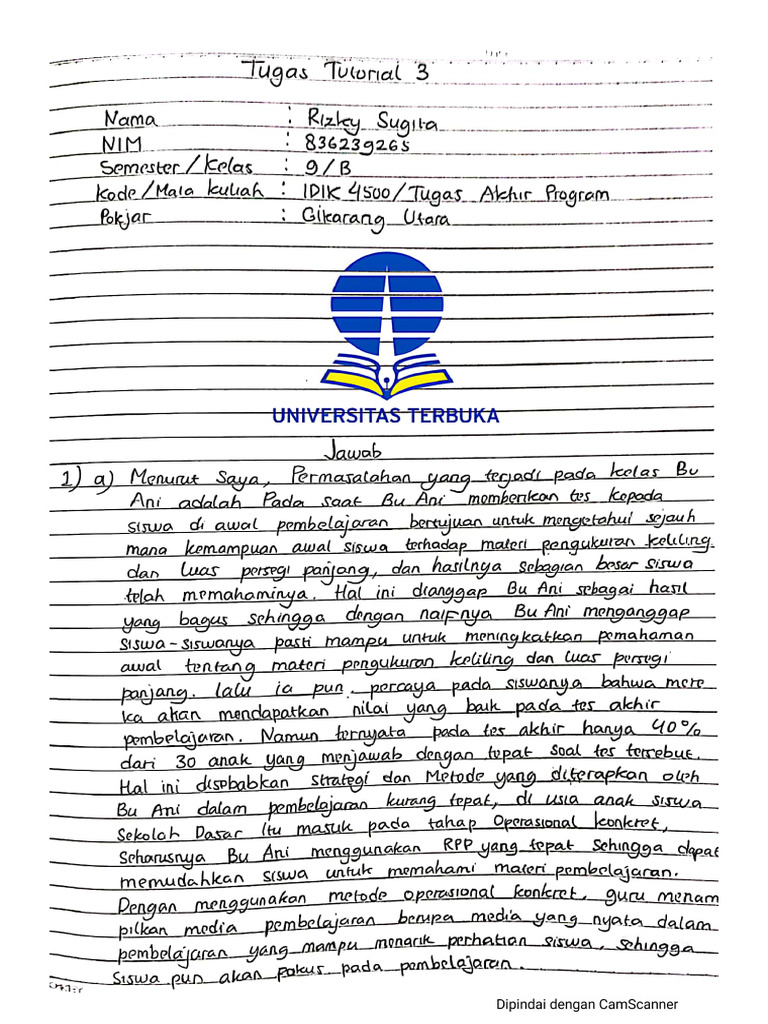Tugas Tutorial 3 TAP UT2021 | PDF