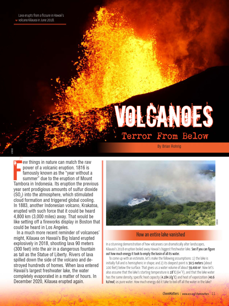 Volcano Article | Download Free PDF | Magma | Volcano