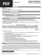 ESP 10 Quarter 1 SSLM 7 Ang Dignidad | PDF