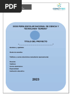 Informe - Indagación Descriptiva - Proyecto Eureka 2025 | PDF ...