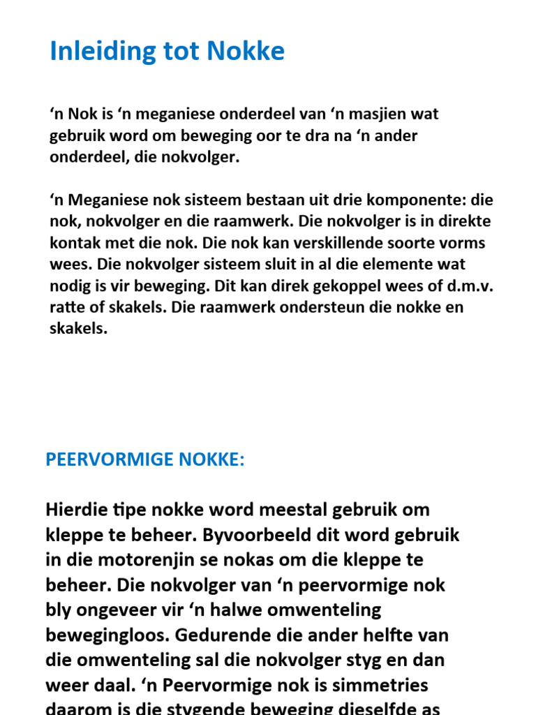 Soorte Nokke - Powerpoint | PDF
