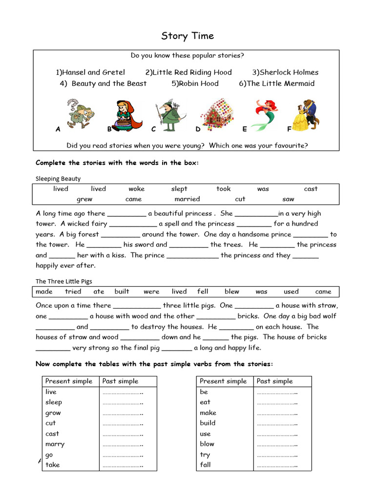 Story Time Fun Activities Games 7584 | PDF