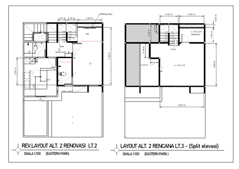 Eastern Park Renovation Layout Details | PDF | Architectural Elements