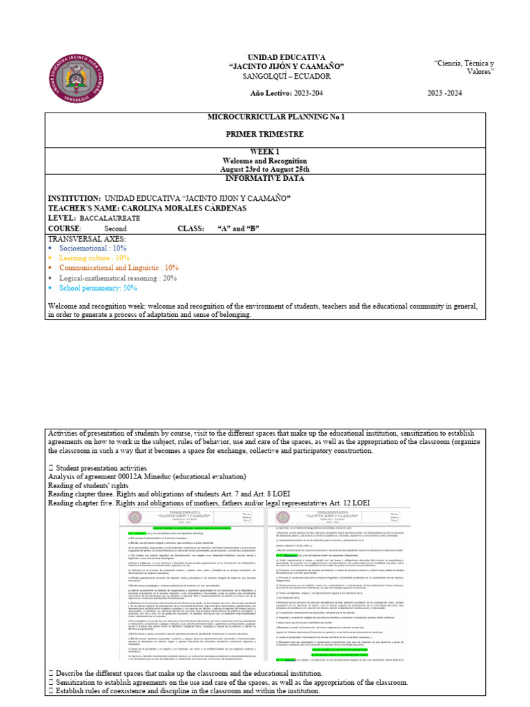 English Planning | PDF | Behavior Modification | Cognition