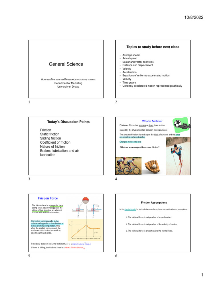 Gse 2 | PDF | Friction | Force