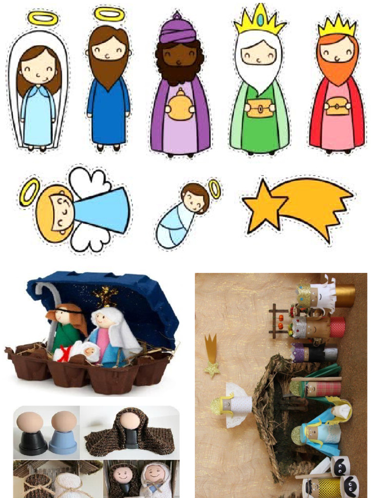 Nacimiento de Jesus Armable | PDF