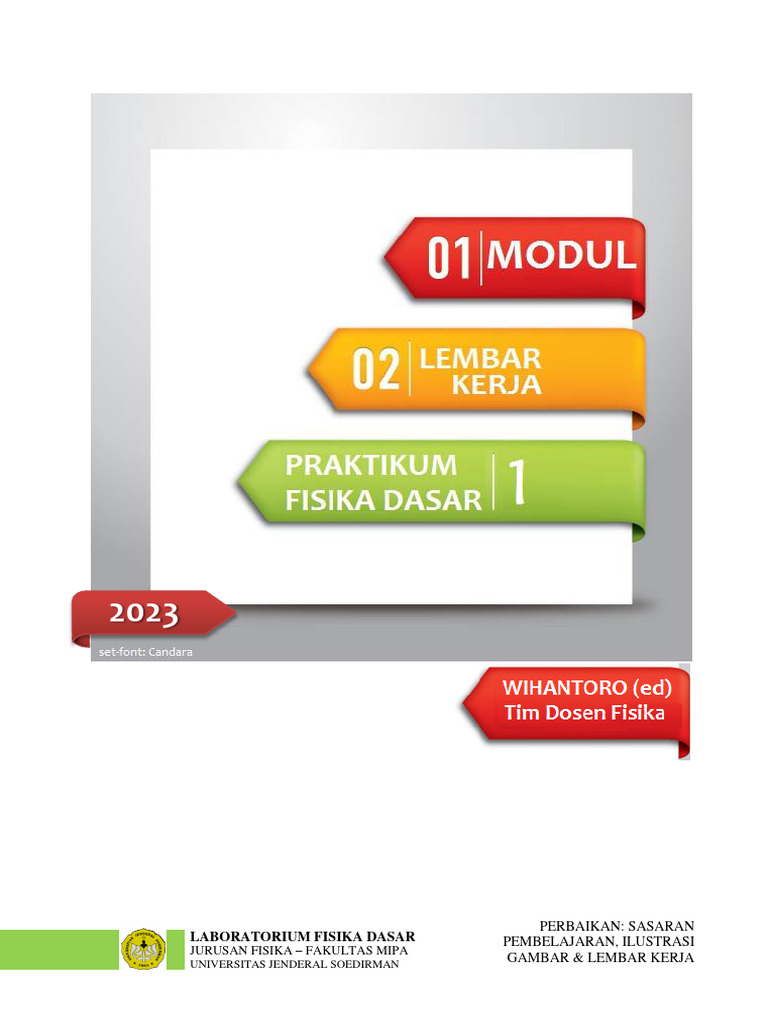 23 - 1 Modul FD1 Fisika 6 Acara | PDF