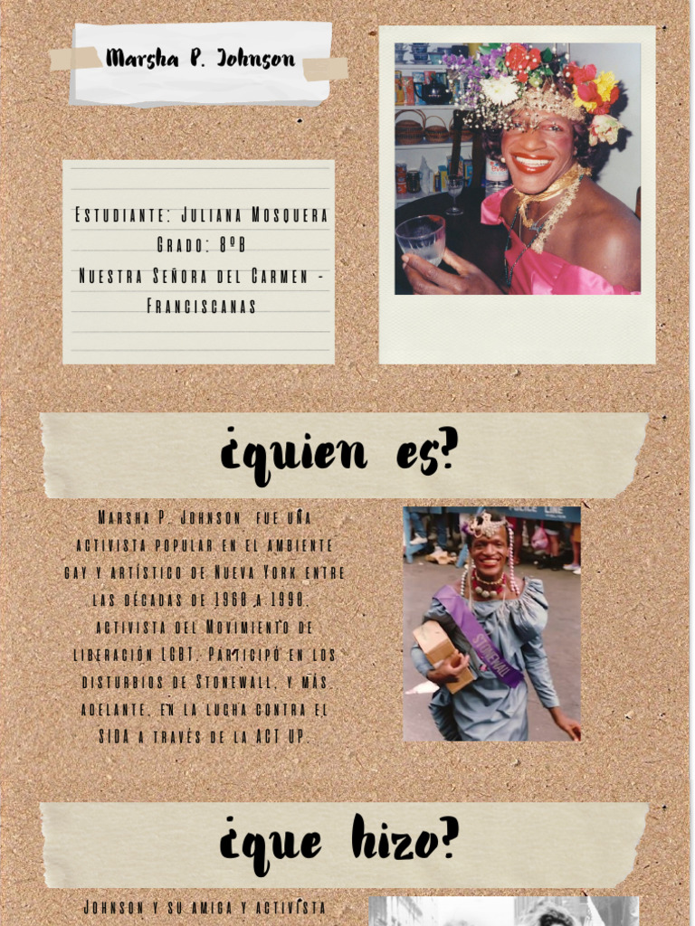 Marsha P. Johnson | PDF