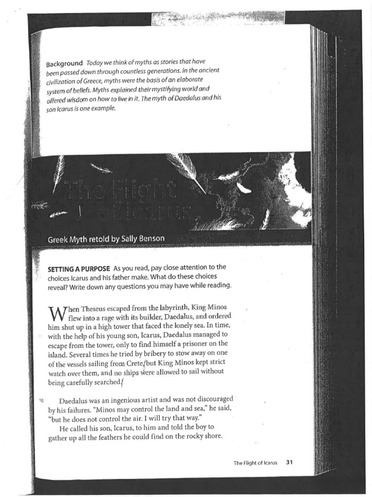 The Flight of Icarus | PDF