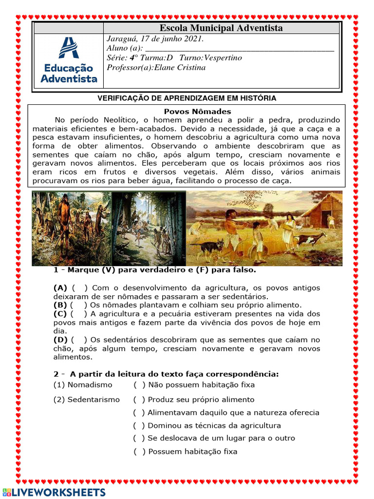 Nômades e Sedentários na História | PDF | Migração humana | Nômade