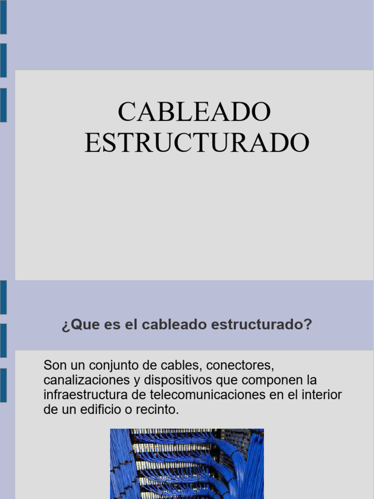 Guía Básica de Cableado Estructurado | PDF