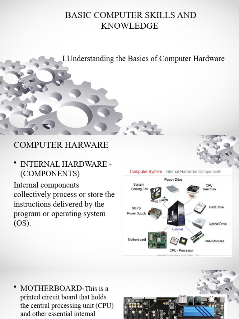 Lesson 1 - Computer Harware | PDF | Computer Hardware | Computer Data ... Lesson 1 - Computer Harware | PDF | Computer Hardware | Computer Data ...