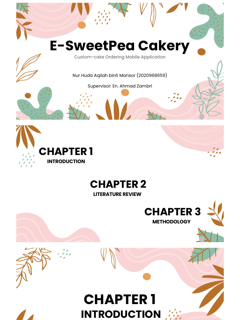 CSP600 Project Proposal Slide | PDF | Mobile App | World Wide Web