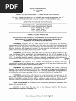 KP FORM 20A - Certification To File Action | PDF