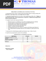 Pamantayan Sa Pagsulat NG Tula | PDF