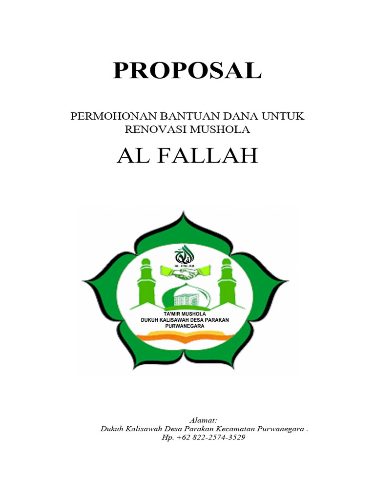 Prop. Bantuan Dana | PDF | Agama & Spiritualitas