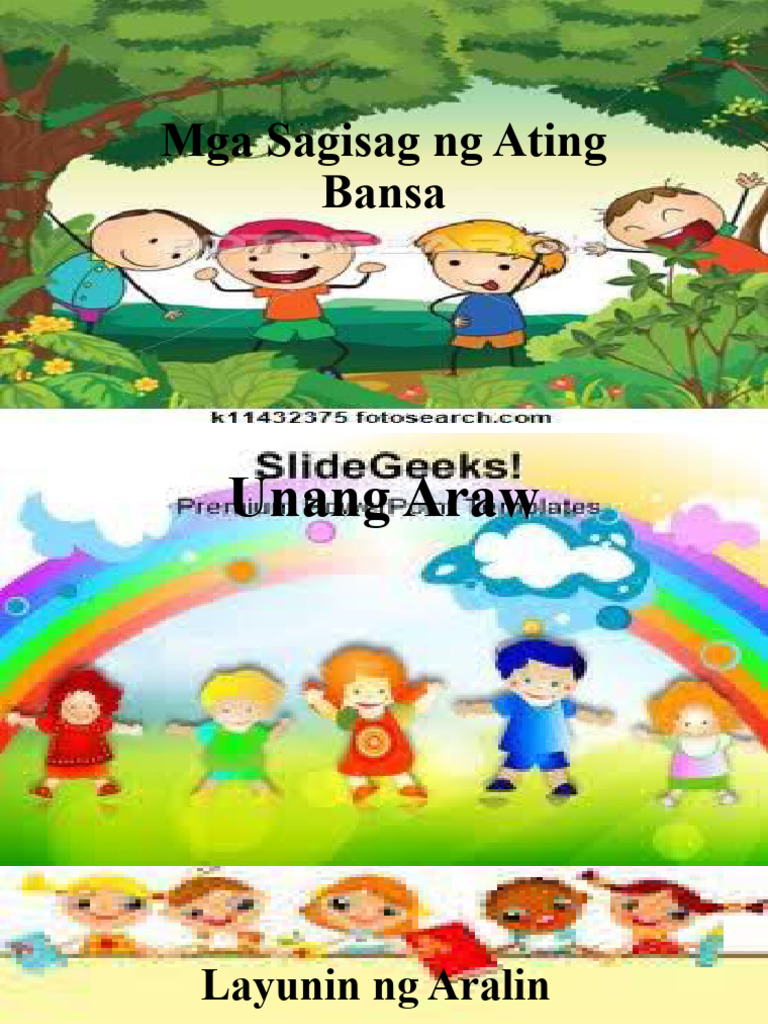 Aralin 10 Mga Sagisag NG Ating Bansa | PDF