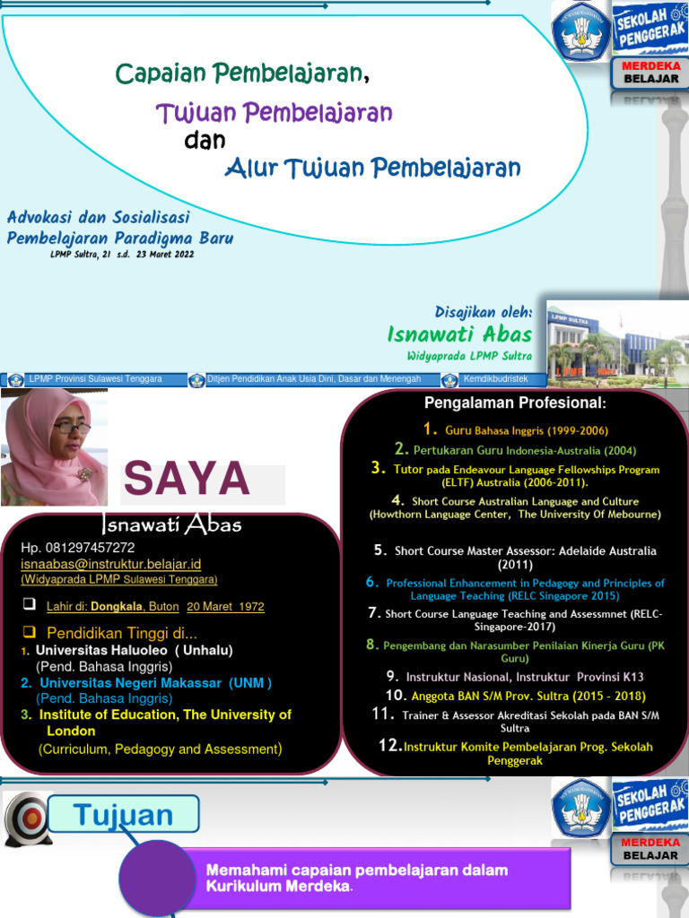 MATERI CP Dan TP - ATP | PDF
