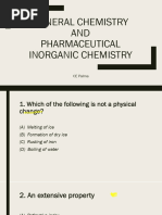 Chemistry MCQ Questions and Answers PDF | PDF | Acid | Mole (Unit)