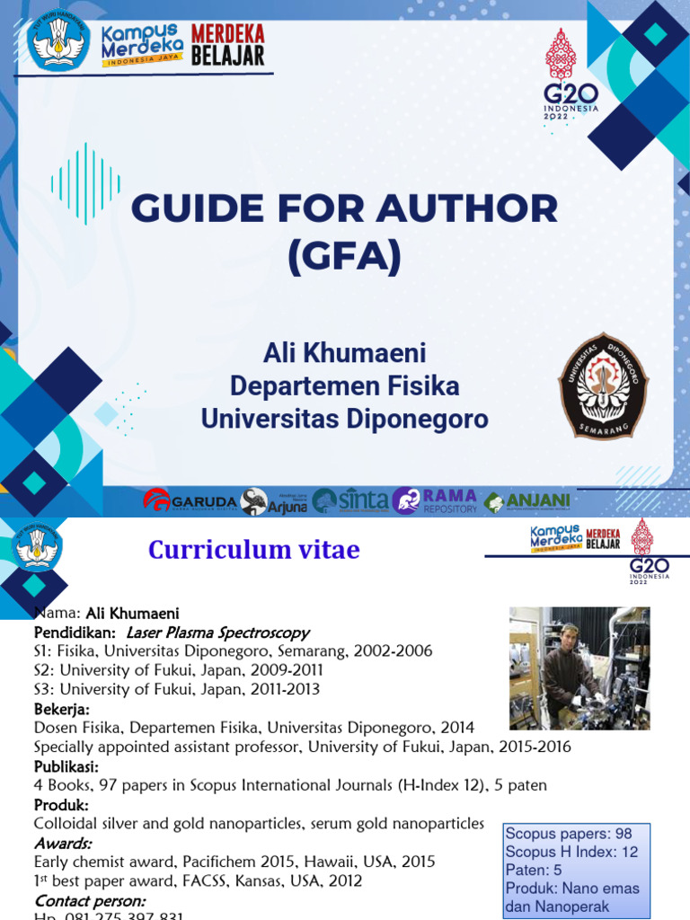 Guide For Author (AK) | PDF | Academic Journal | Open Access