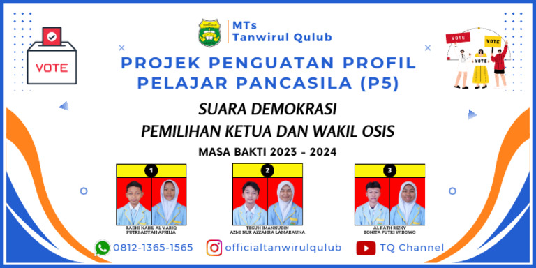 Banner Pemilihan Ketua Osis | PDF