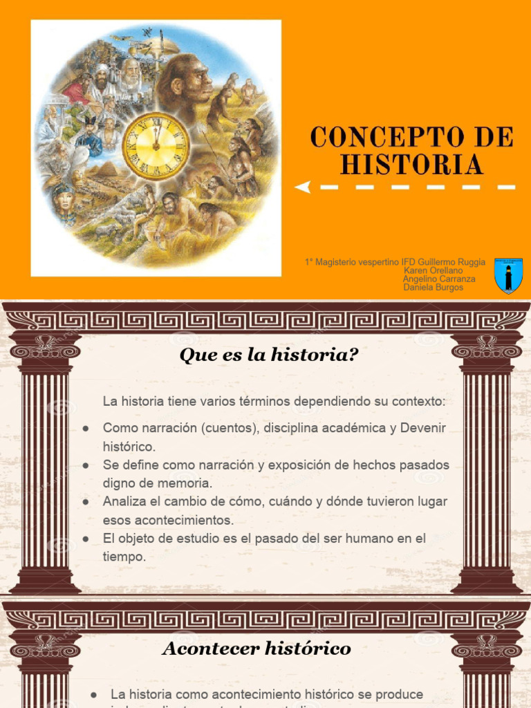 Definición y evolución de la historia | PDF | Positivismo