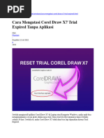 Cara Agar CorelDraw Bajakan Tidak Terdeteksi Internet | PDF | Komputer