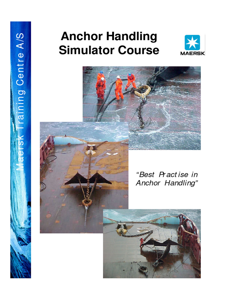 Maersk Anchor Handling Simulation Course | Download Free PDF | Brake | Risk