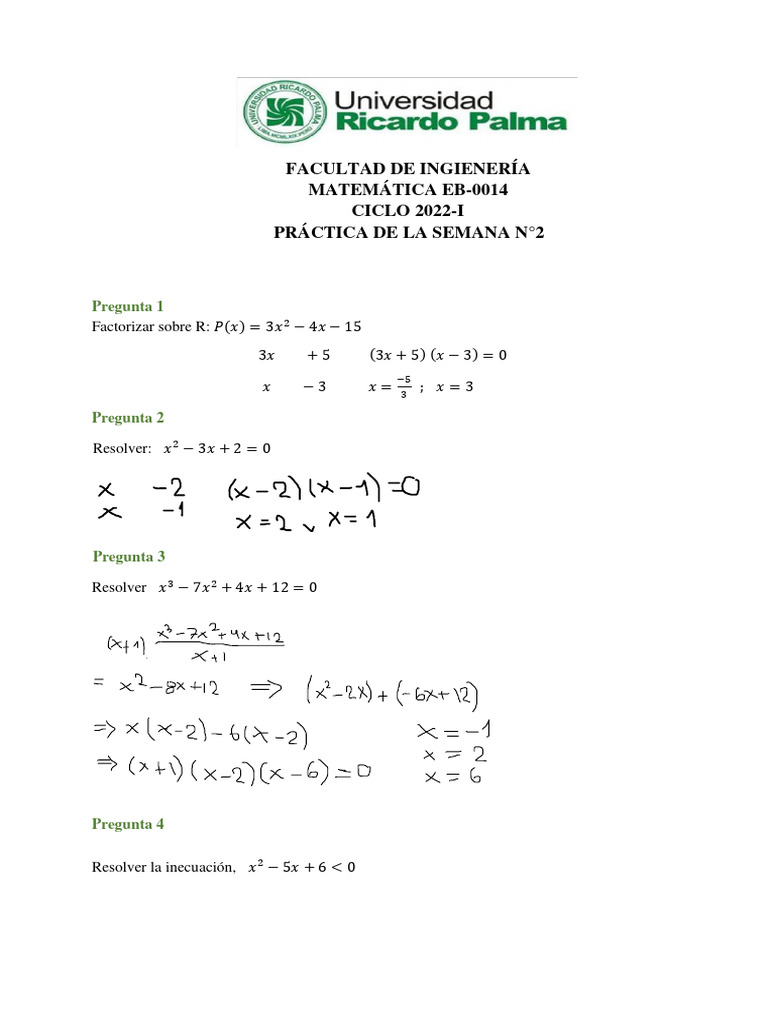 Ejercicios Resueltos de Números Reales | PDF