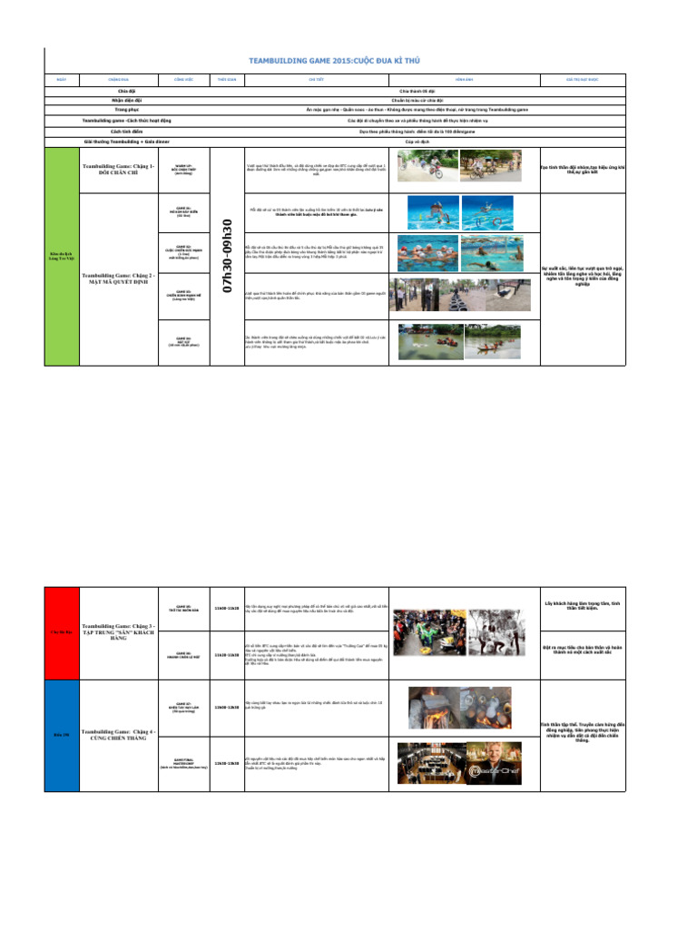 KỊCH BẢN CHI TIẾT EVENT 15.08 - CMMB | PDF