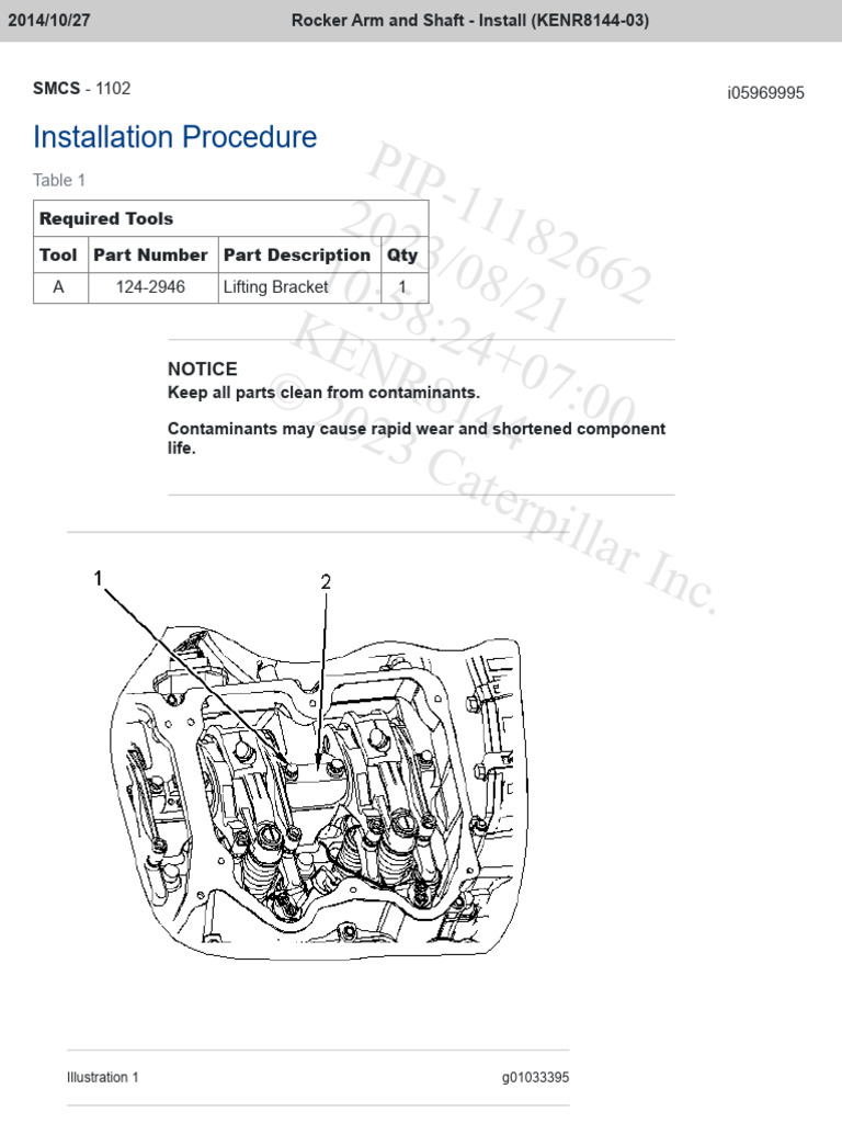 Install Rocker Arm | PDF